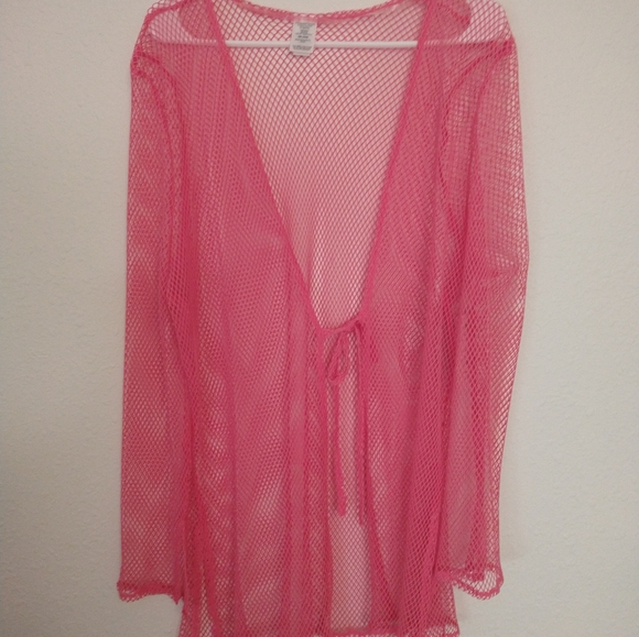 No Boundaries | Swim | 3 Sheer Pink Mesh Coverup Size Xxl Xxxl Nwt ...